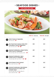 Our Menus | Dine-in | Takeaway | Banquet Menu | Located in Mildura