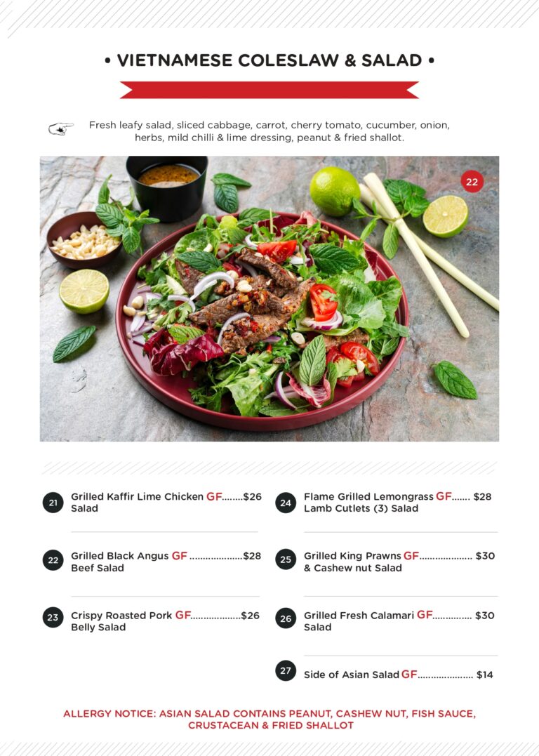 Our Menus | Dine-in | Takeaway | Banquet Menu | Located in Mildura