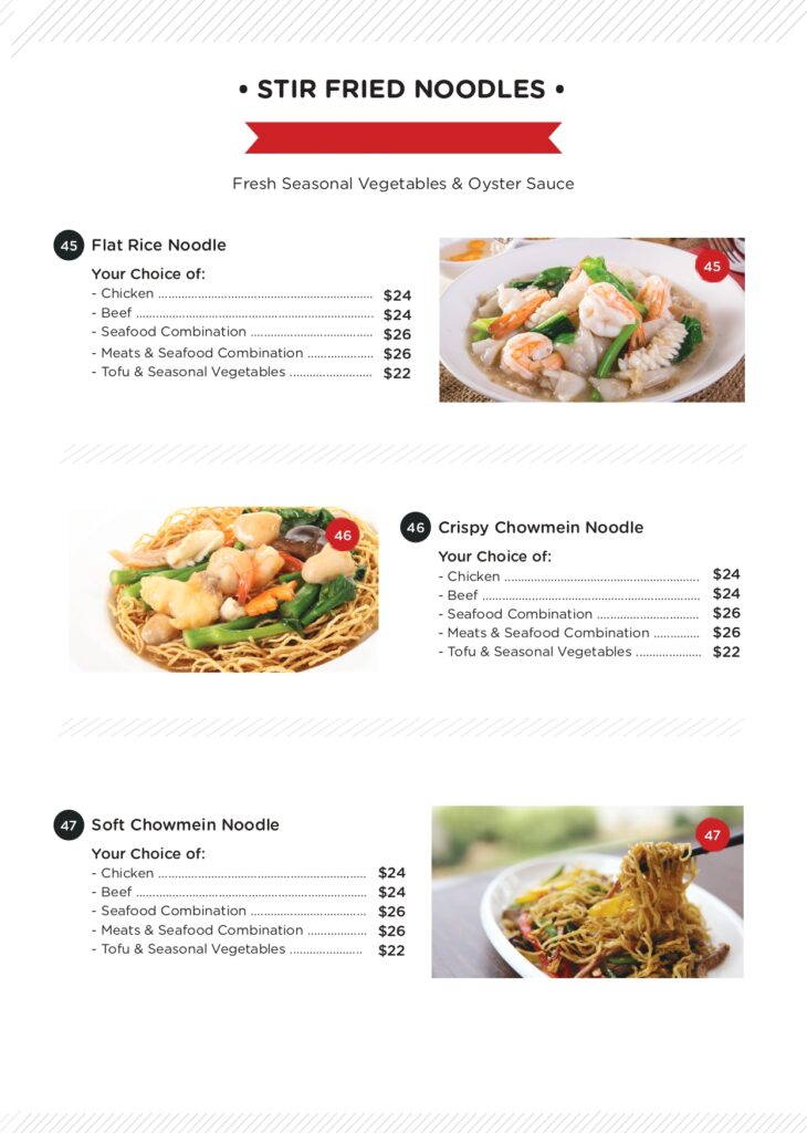 Our Menus | Dine-in | Takeaway | Banquet Menu | Located in Mildura